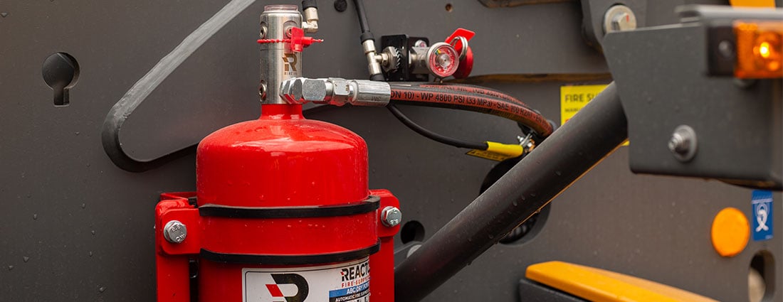 Fireward Protect Liebherr T55-7's for the Dunmow Group.